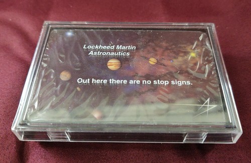 SPACE AGE playing cards LOCKHEED MARTIN ASTRONAUTICS Sealed w Case | eBay