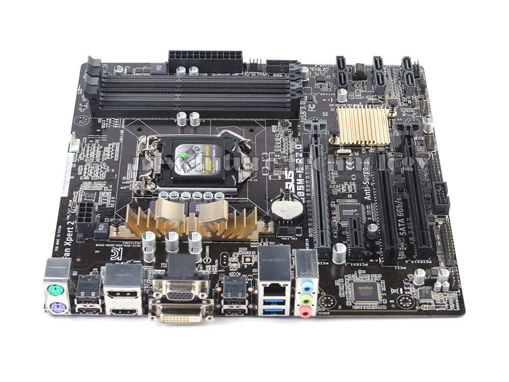 ASUS B85M-E R2.0 LGA 1150 Intel B85 USB3.1 DVI HDMI VGA DDR3 ...