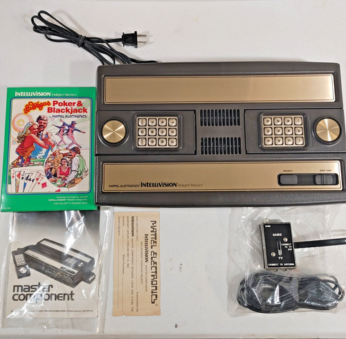 Mattel Intellivision Console with 13 Games Bundle - Tested, Boxed. | eBay