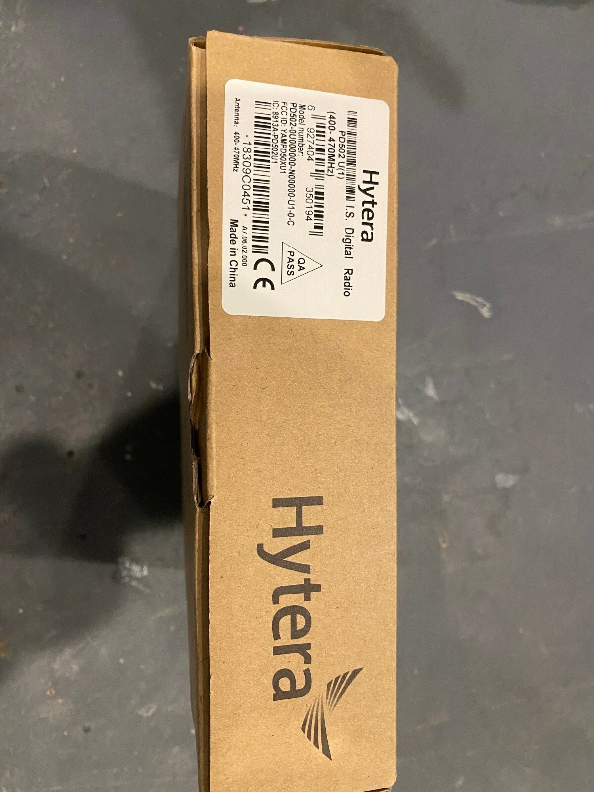 Hytera PD502 UHF Digital/Analog DMR Portable Radio for sale online | eBay