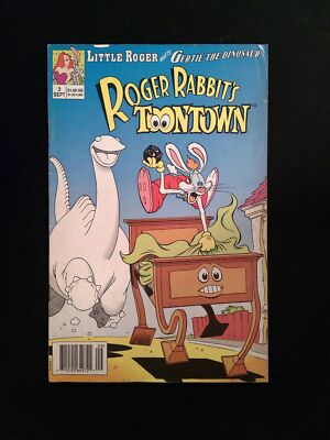 Roger Rabbit's Toontown #2 WALT DISNEY PRODUCTIONS Comics 1991 VF ...