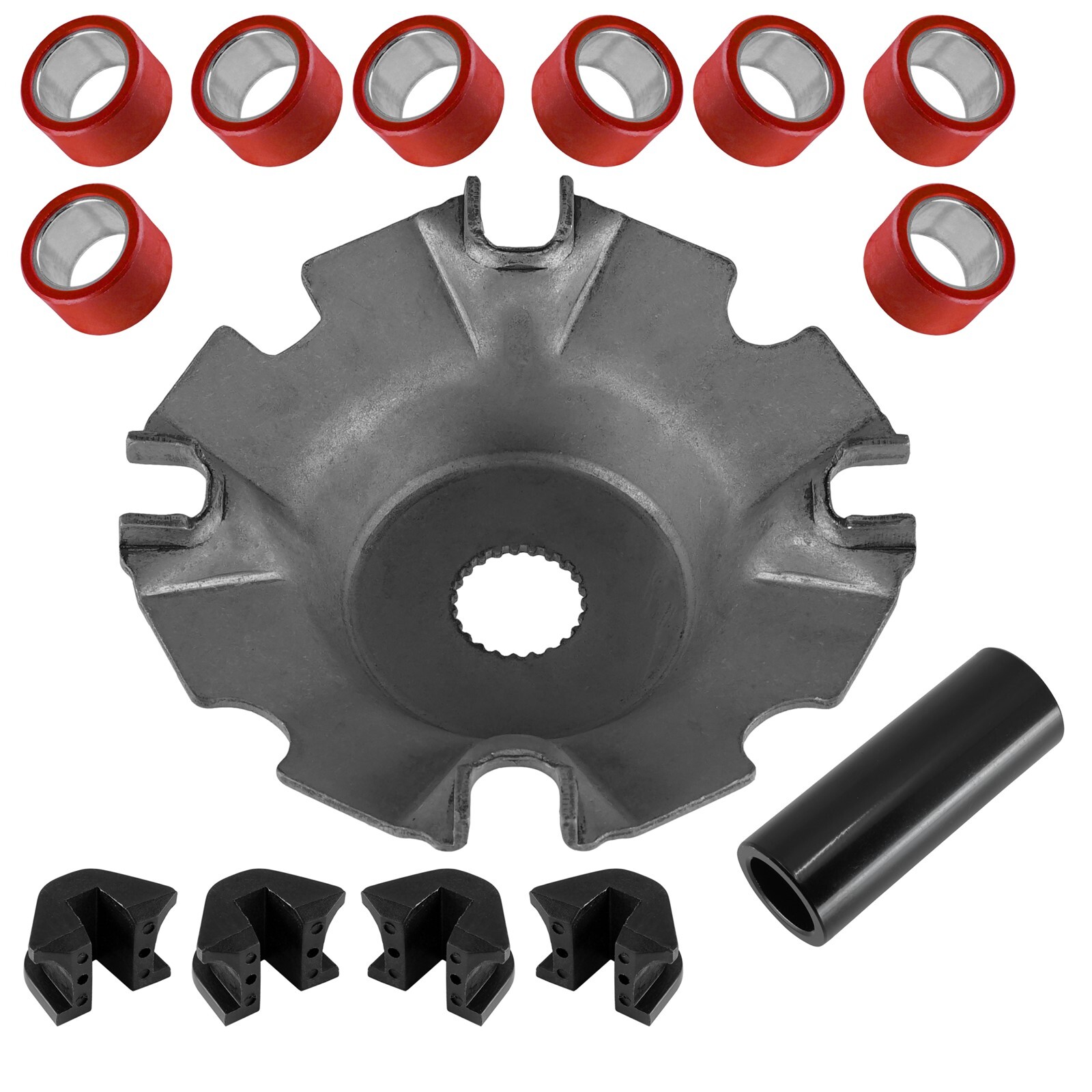 Face Drive Moveable Plate w/Damper Roller Spacer for Arctic Cat 550S ...