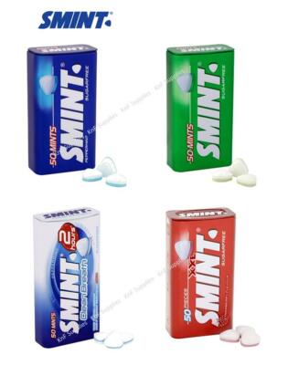 SMINT XXL Peppermint Spearmint Strawberry Clean Breath Sugar Free Tin ...