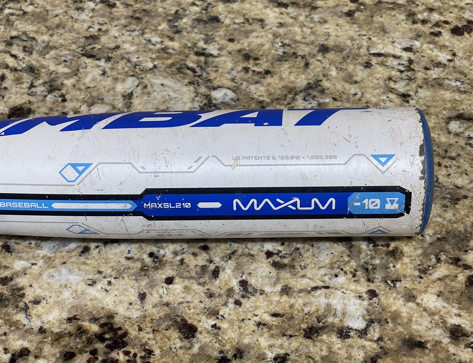 2016 Combat Maxum 28/18 (-10) 2 3/4" USSSA Composite Baseball Bat ...