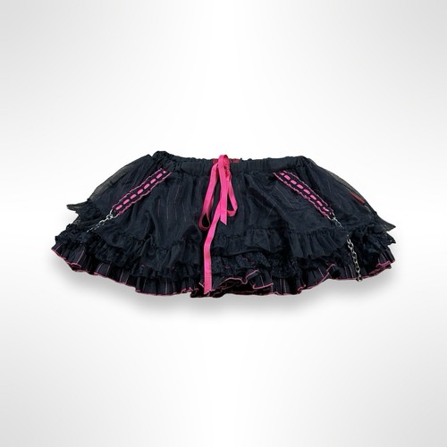 TRIPP NYC Y2K WOMENS SIZE MEDIUM MALL GOTH MICRO MINI TUTU SKIRT EMO ...