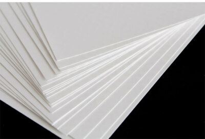 A4 or A5 WHITE GLOSS & SATIN CARD 200, 250, 300 & 350 Gsm for LASER ...