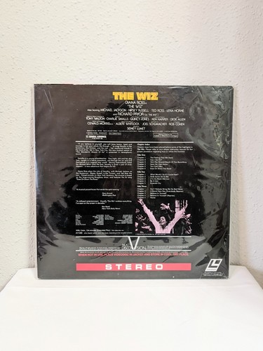 The Wiz Discovision Laserdisc LD Michel Jackson | eBay