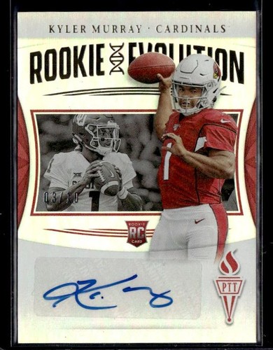 2019 Panini Passing the Torch RE-KM Kyler Murray Rookie Evolution /10 ...