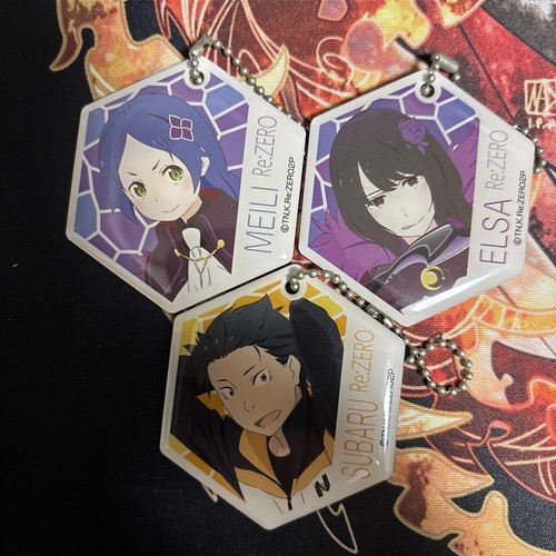 Re:Zero Keychain Set | eBay