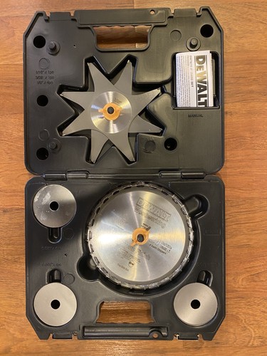 DEWALT DW7670 8 in. 24 Tooth Stacked Heavy Duty Dado Blade Set Brand ...