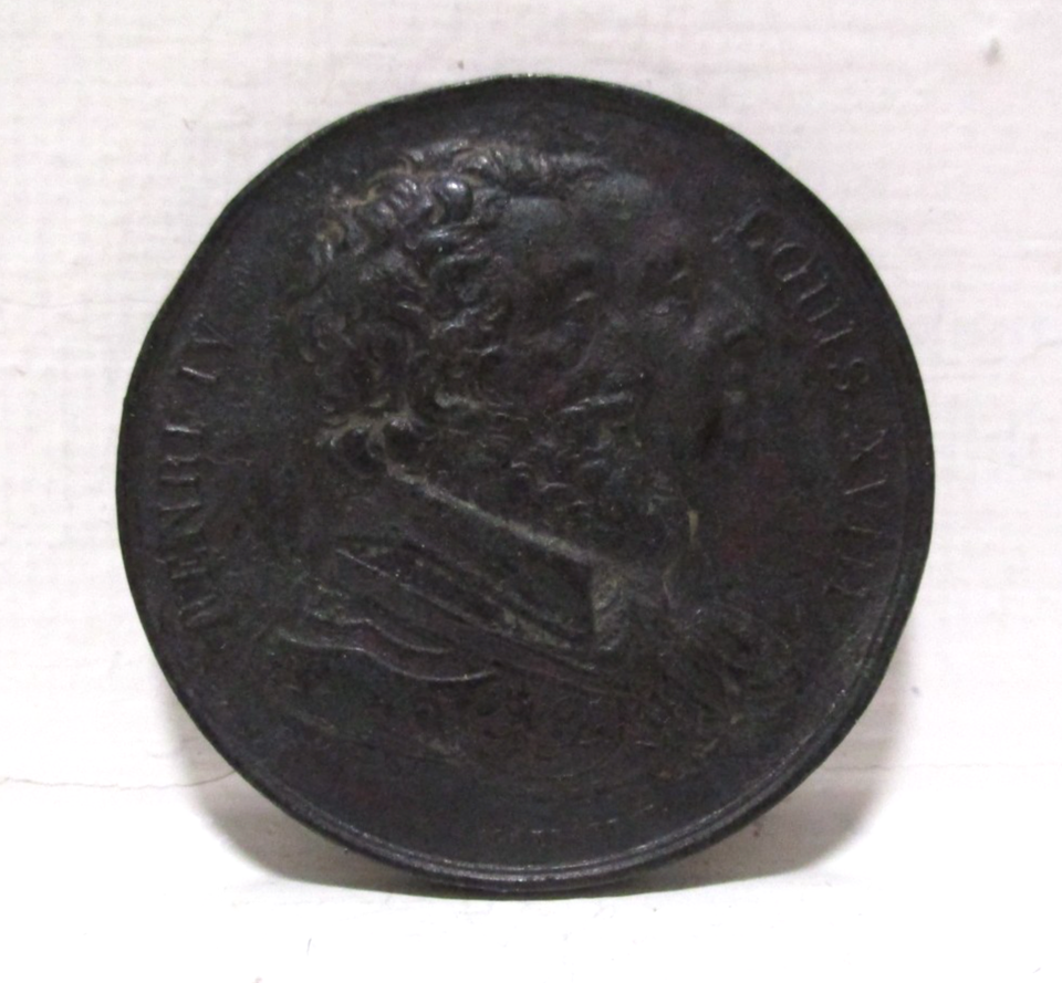 France - 1818 Henry IV & Louis XVIII - by GAYRARD F. - 33mm - Bronze ...
