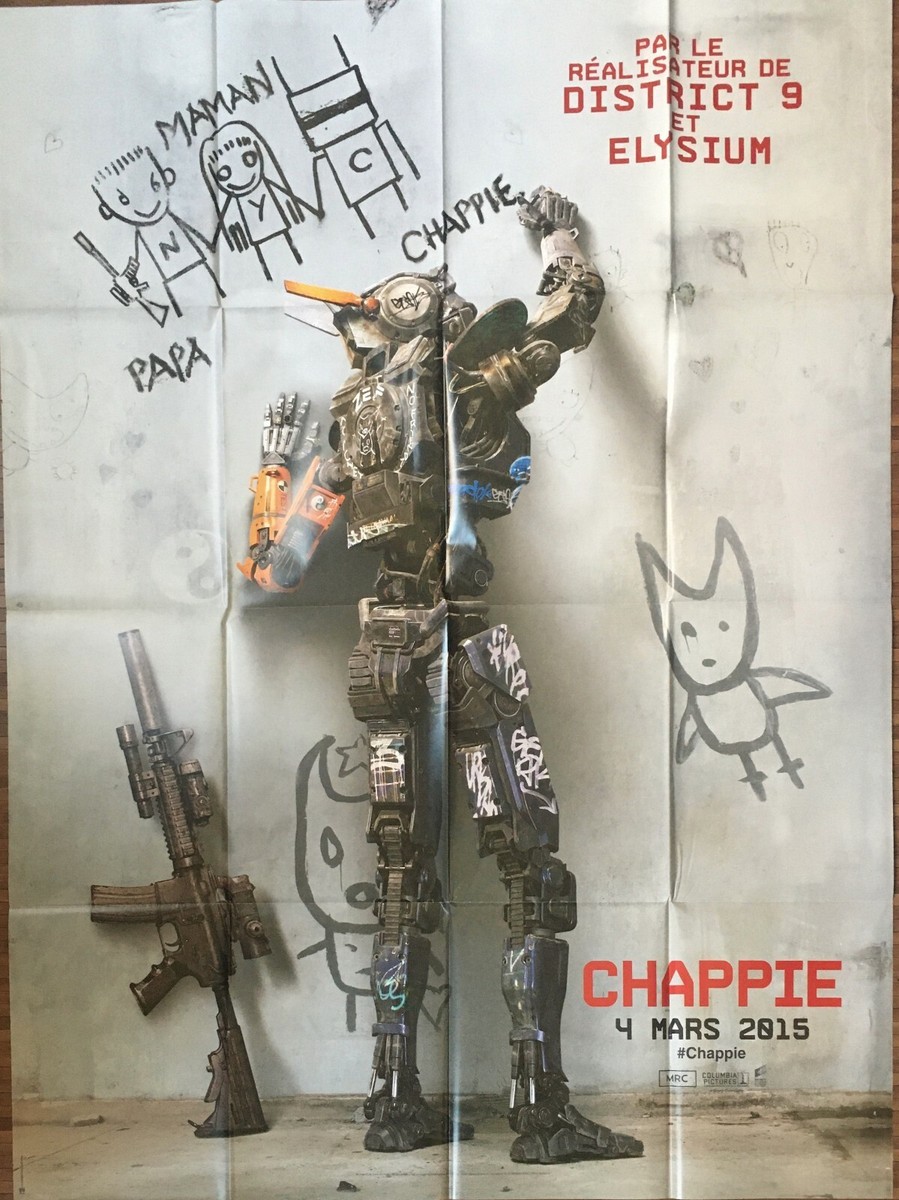 Affiche De Chappie Chappie : Elysium 9 Critiques Ciné