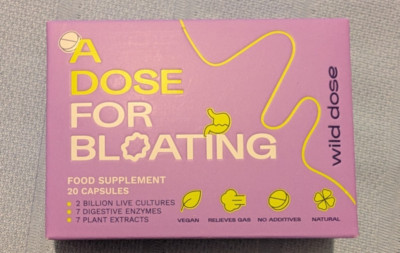 Wild Dose, A Dose For Bloating 20 Capsules, Food Supplement | eBay UK
