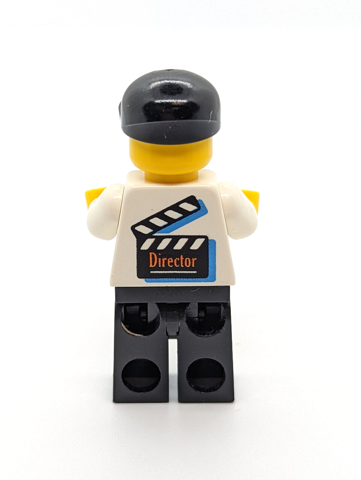 Lego City Town Studio Director Minifigure (stu002) Camera Clapboard ...