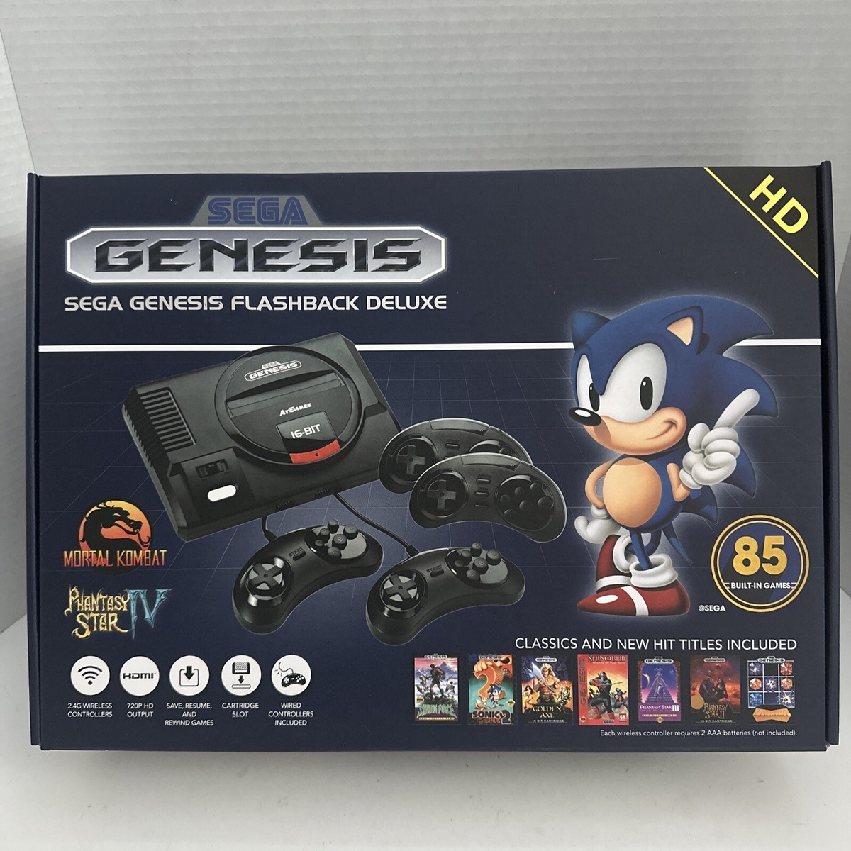 Sega Genesis Klassische Spielkonsole Deluxe