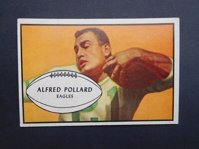 ALFRED POLLARD PHILADELPHIA EAGLES 1953 BOWMAN CARD #14 | eBay