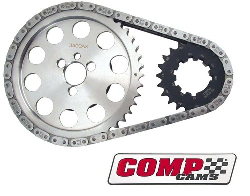 Comp Cams 7100 Adj Billet Double Roller Timing Set for Chevrolet SBC ...
