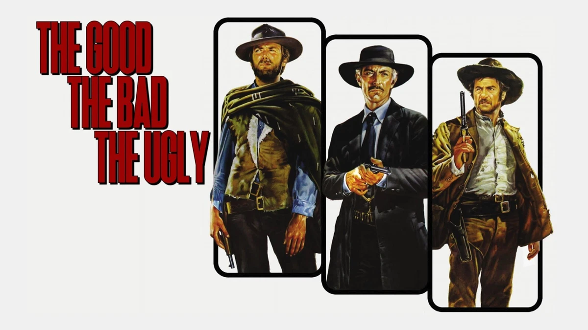 The Good The Bad And The Ugly Clint Eastwood Poster