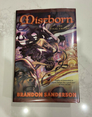 Mistborn The Final Empire Signed by Brandon Sanderson First Edition 1st ...