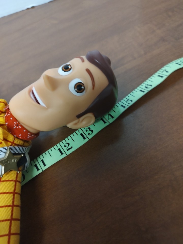 Disney Pixar Toy Story Pull String Woody With Hat 15 inch/ Talking | eBay