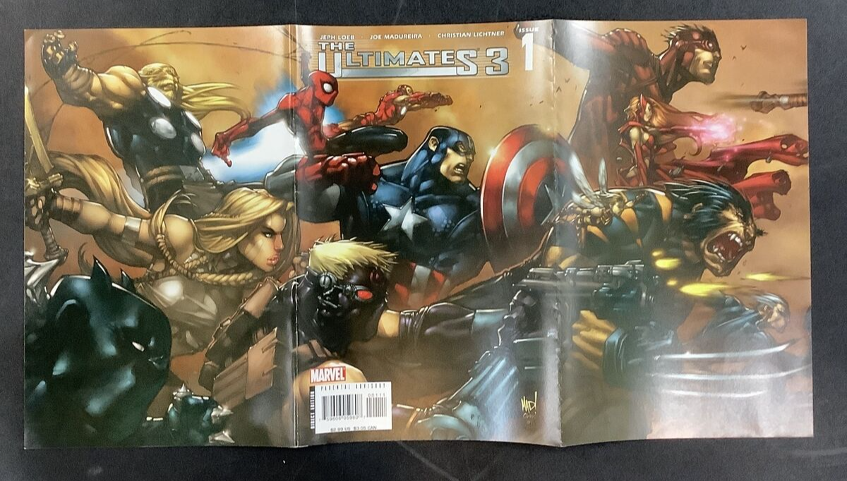 ULTIMATES 3 #1 - 5 COMIC BOOK LOT FULL SERIES JEPH LOEB JOE MADUREIRA ...
