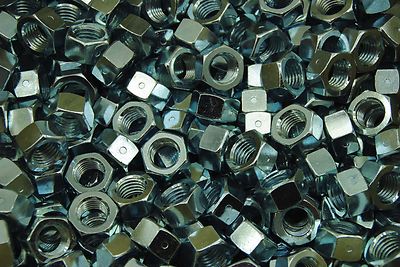 (50) Reversible 3/4-10 Locking Hex Nut Centerlock All Steel Zinc Plated ...