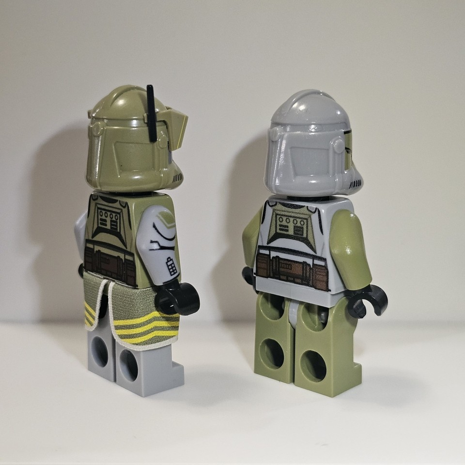 Custom Lego Star Wars: Commander Doom And Doom Trooper Clones (UV + GCC ...