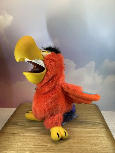 Vintage Disney Applause Aladdin IAGO PARROT Hand PUPPET Parrot Bird ...