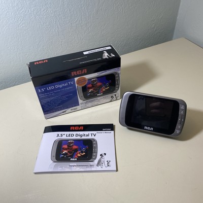 RCA DHT235C DTV Portable 3.5" LED Digital Handheld Color TV - Works ...