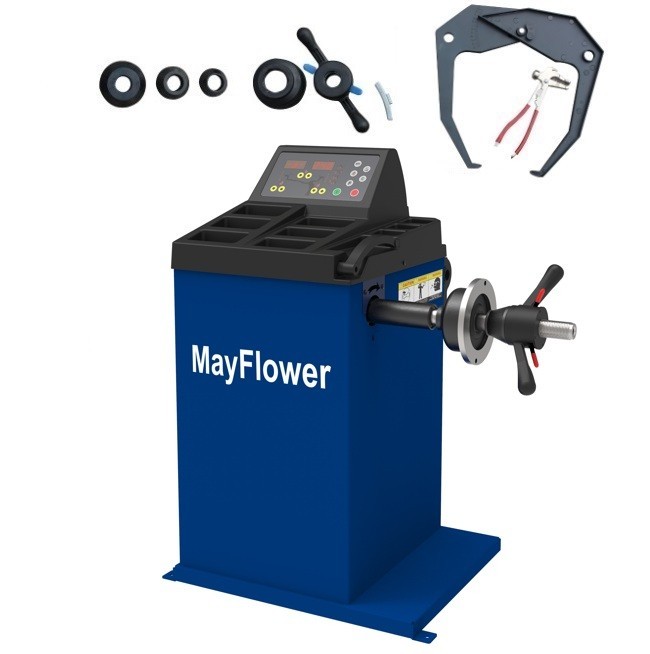 Mayflower 3.0 HP Tire Changer Wheel Changers Machine Combo Balancer Rim ...