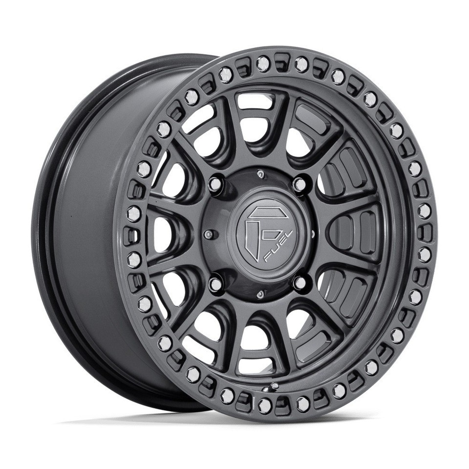 Fuel Cycle 15" Wheels Gunmetal +10mm 35" Sniper 920 Tires Textron ...