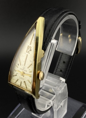 Vintage 1950’s Orfina Swiss Made Triangular Rocket HandWinding 17J ...