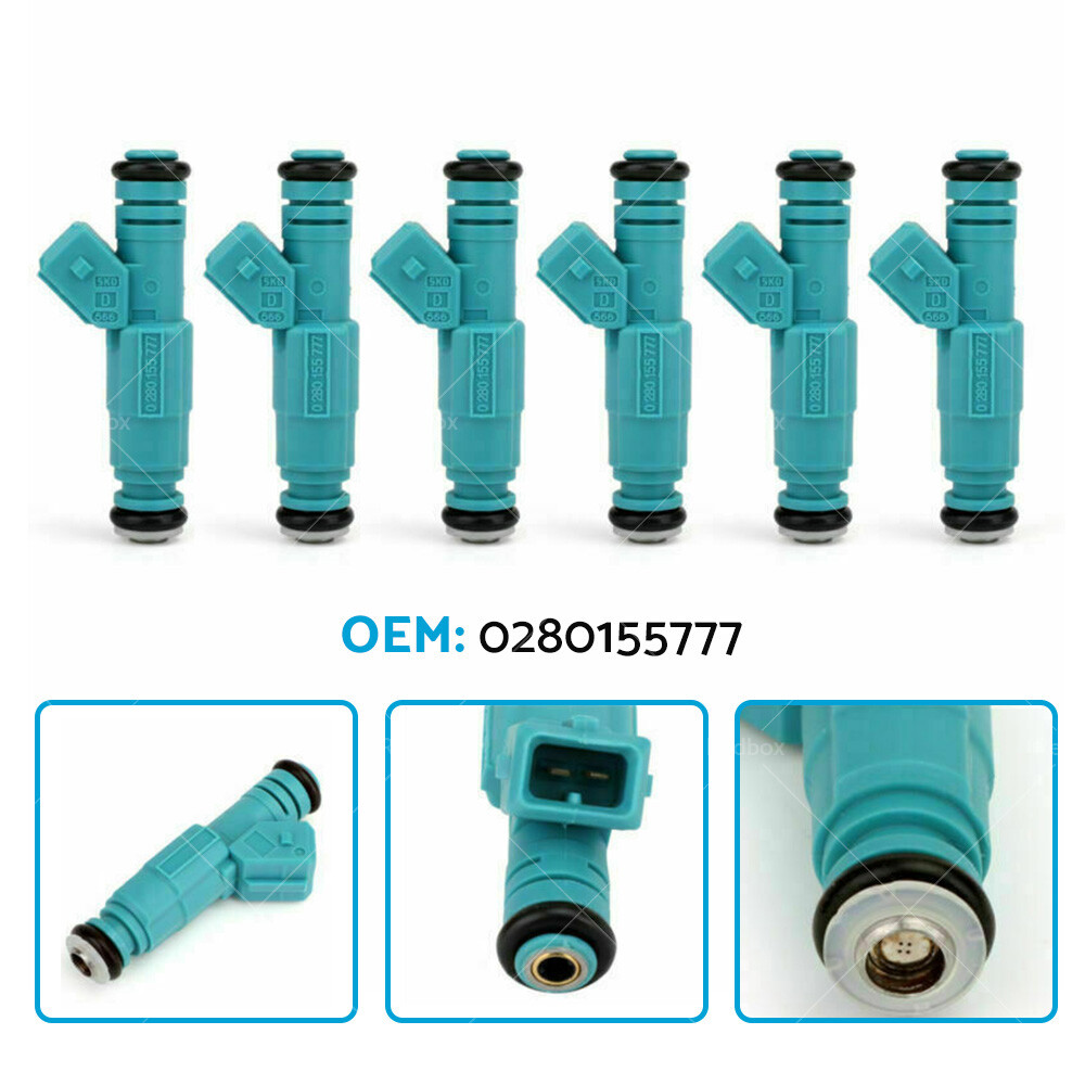 6PC Fuel Injectors For Holden Commodore V6 3.8L VG VN VL VQ VP VR VS VT ...