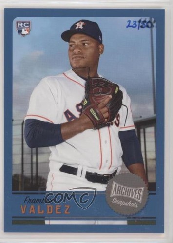 2019 Topps Archives Snapshots - Blue #AS-FV Framber Valdez /50 (RC) for ...