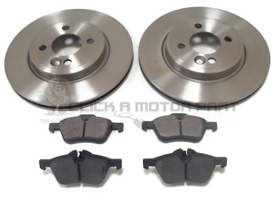 MINI R52 COVERTIBLE 2004-2009 ONE COOPER S D FRONT 2 BRAKE DISCS AND ...