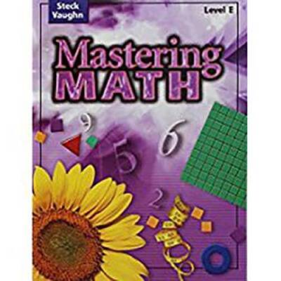 Mastering Math: Student Edition, Level E Grade 5 - Paperback - GOOD ...