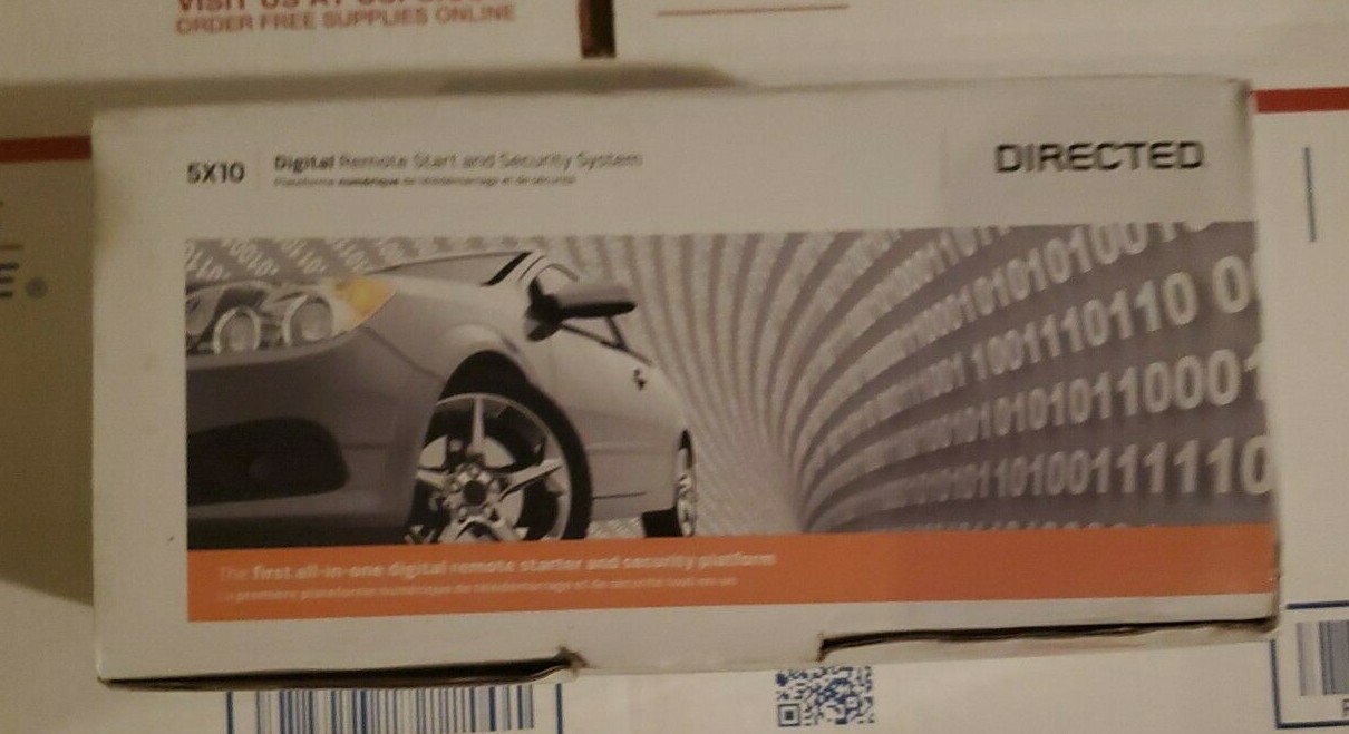 Directed Electronics 5X10 Digital Remote Start Security System with 3 ...