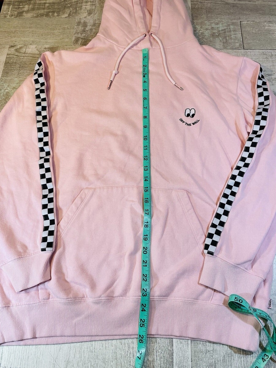 Vans Off The Wall Lazy Oaf Pink Size XS Oversized Hoodie Vans Off The Wall Lazy Oaf Pink Size XS Oversized Hoodie