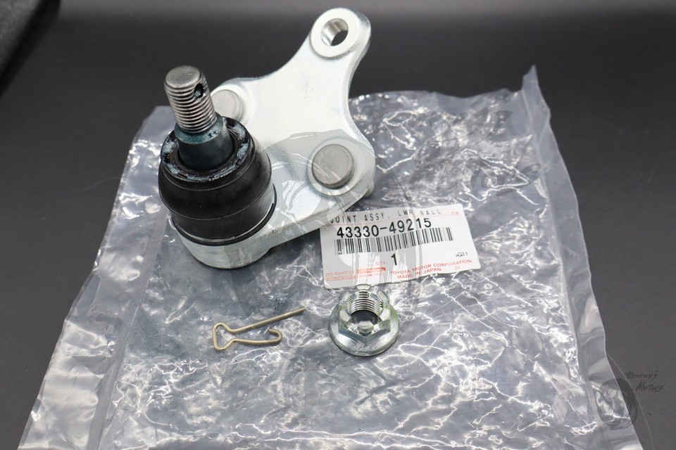 Toyota Genuine Suspension Ball Joint, Front Lower LH & RH Set OEM 43330 ...