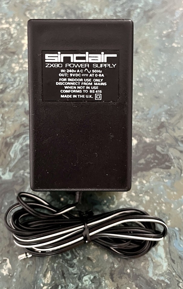 Zx80, Original Sinclair Power Supply - Working | eBay UK