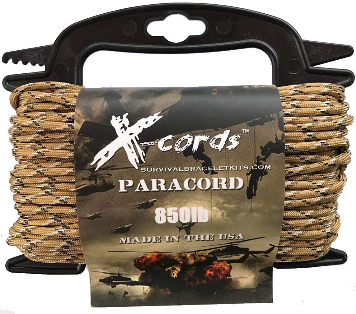 PARACORD 850 100FT ON QUICK DEPLOY SPOOL TANGLE FREE | eBay