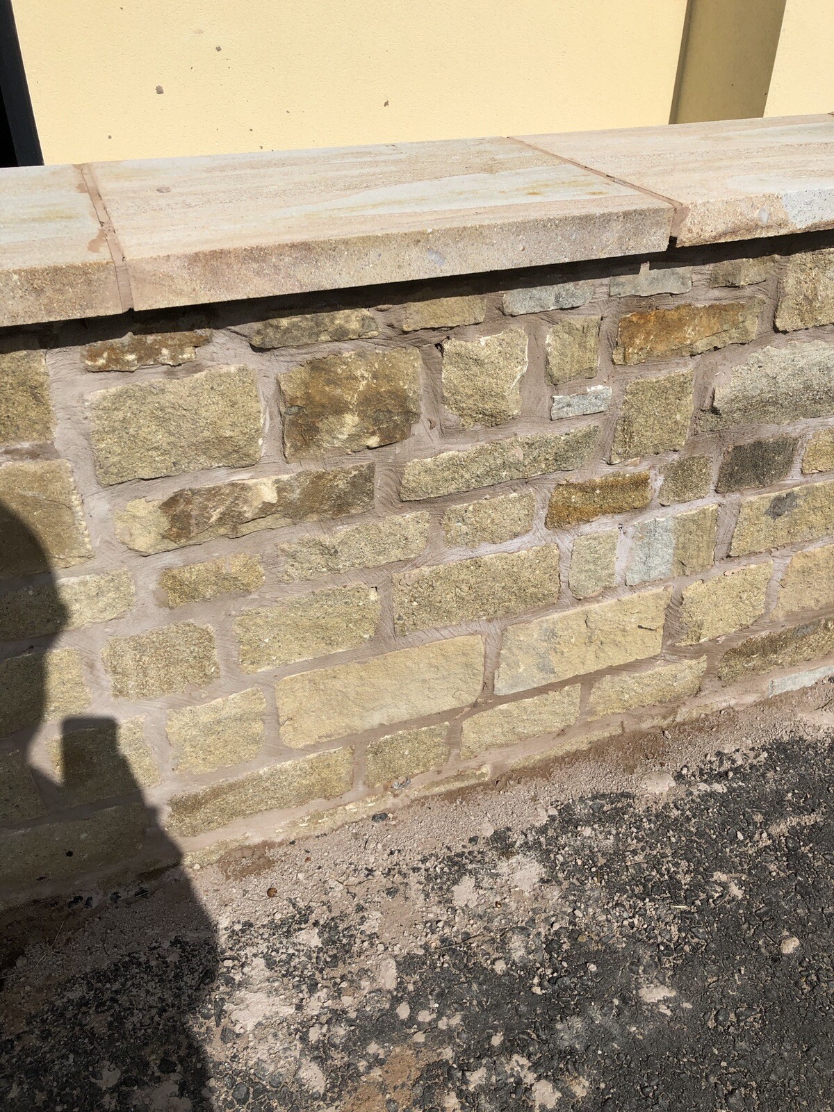 Natural Stone Pillar / Pier caps, wall topper, COPING STONE 50mm deep ...