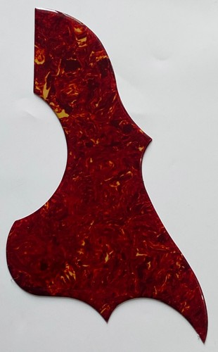 Crystal Self Adhensive Pickguard fit Yamaha FG-300 Acoustic Guitar Red ...