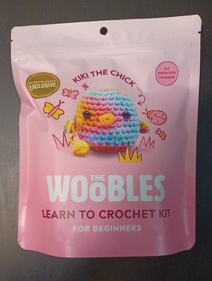 The Woobles Pastel Kiki the Chick, Easter Crochet Kit Wobbles Barnes ...