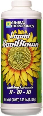 General Hydroponics Liquid KoolBloom 1 Quart - gh nutrient 793094014526 ...