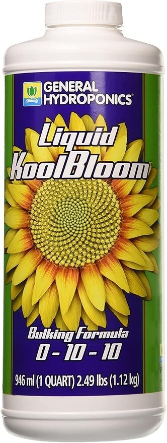 General Hydroponics Liquid KoolBloom 1 Quart - gh nutrient 793094014526 ...