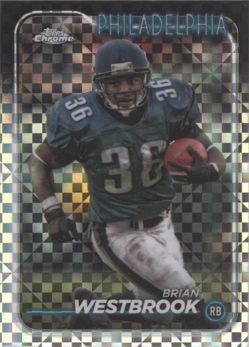 2024 Topps Chrome - Brian Westbrook #156 X-Fractor for sale online | eBay