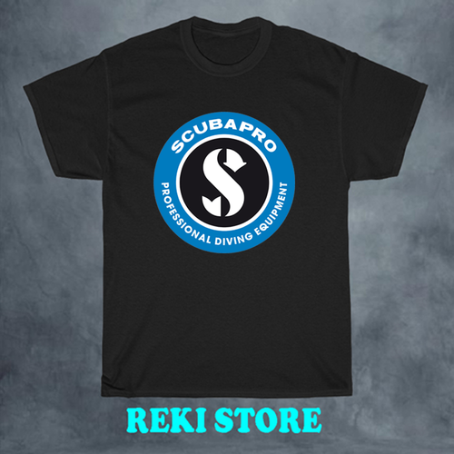 Scubapro Logo Men's Black T-shirt Size S-5XL | eBay