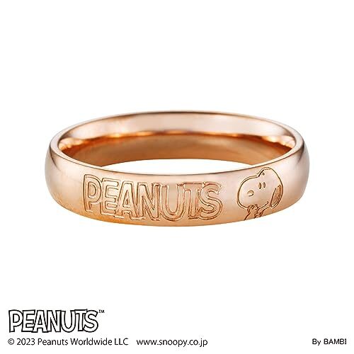 White Clover Snoopy PEANUTS Surgical Stainless Steel Pink Size 7 | eBay