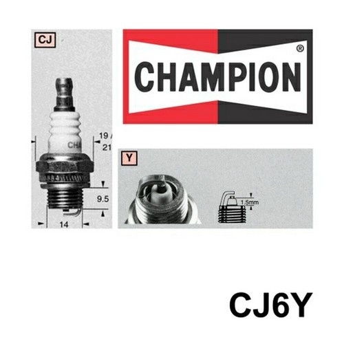 4x New CHAMPION Performance Driven Quality Small Engine Spark Plug # ...